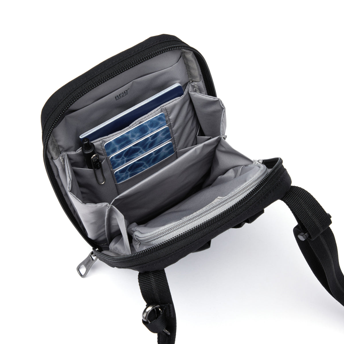 Pacsafe® RFIDsafe™ RFID blocking tech crossbody | Pacsafe® - Pacsafe ...